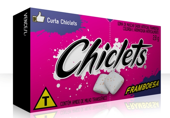 Framboesa e maçã verde são os novos sabores de Chiclets - Promoview ...