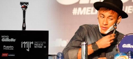 Gillette e Neymar juntos em ação sustentável - Promoview - Insights ...