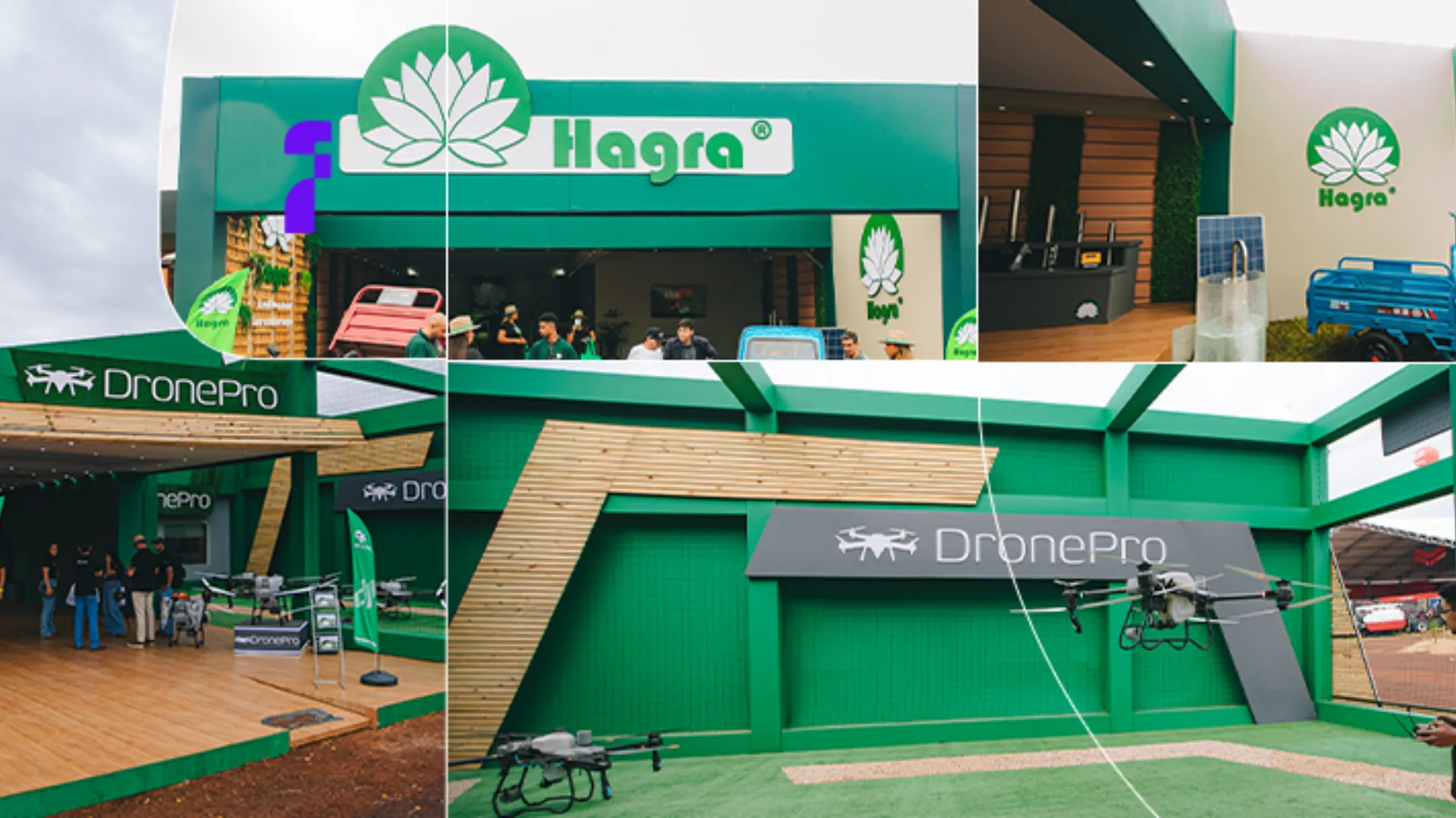 Fito entrega espaços de DronePro e Hagra na Agrishow 2025
