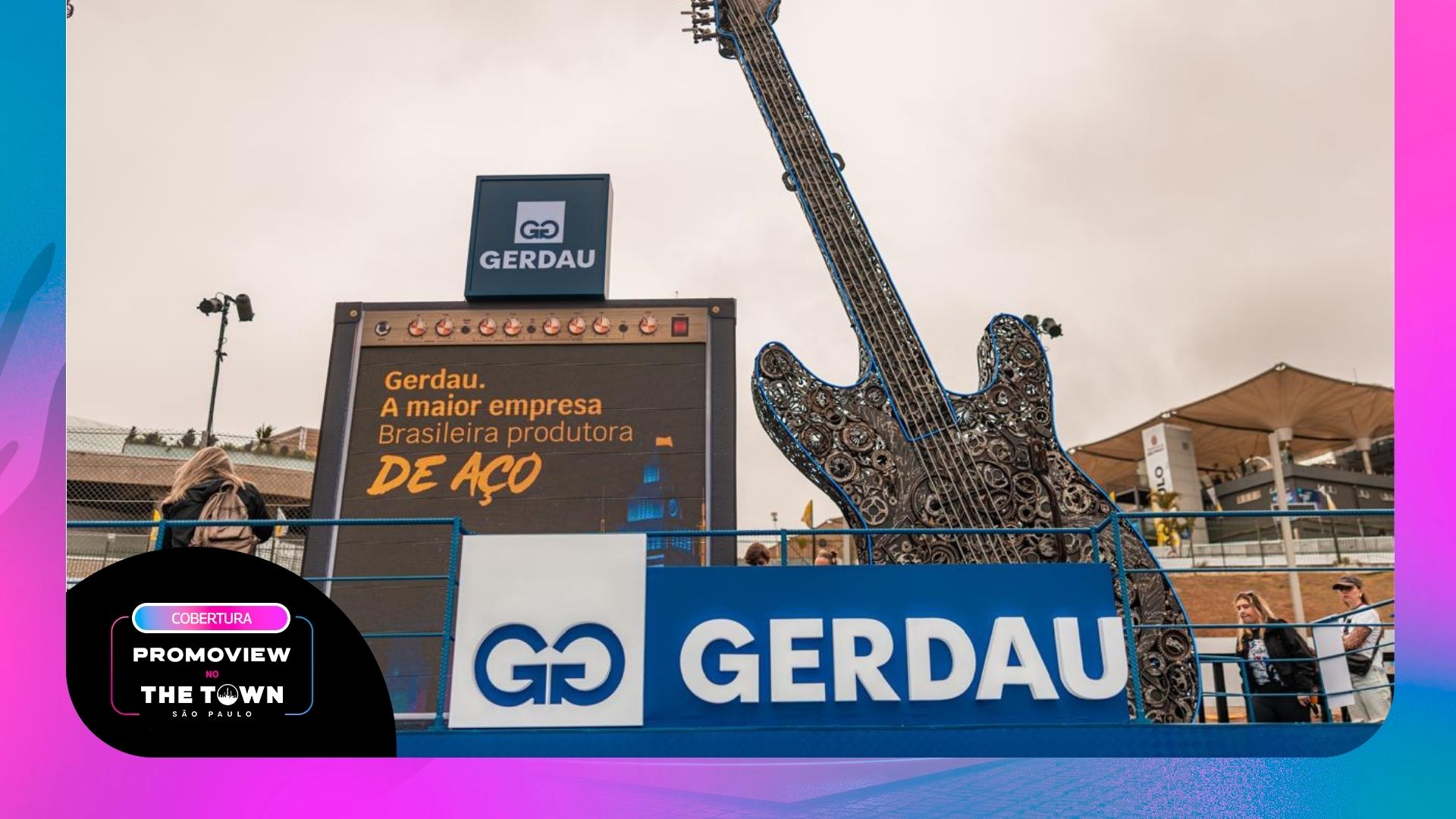 Gerdau confirma presença no The Town 2025 com estruturas de aço ...
